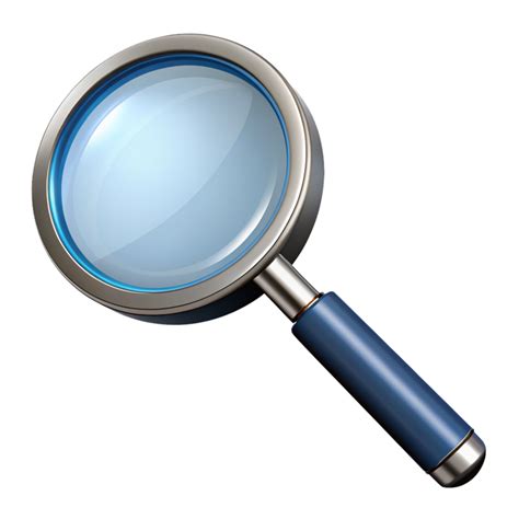 Realistic Magnifying Glass 3d Image 45686444 Png