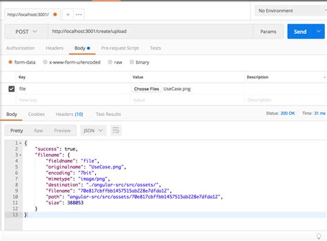 Node Js Expressjs To Upload An Image Using Multer Saves An Image In A