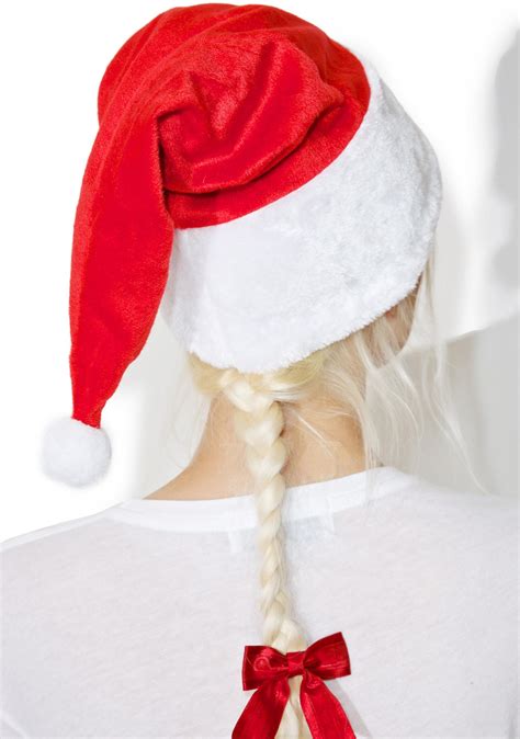 Naughty Nice Santa Hat Dolls Kill