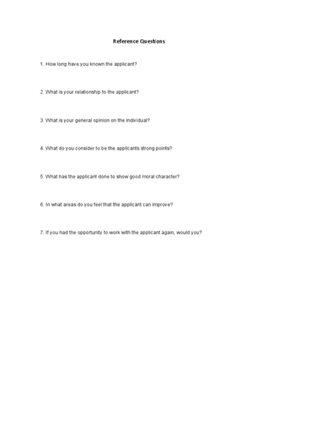 Reference Questions Pdf