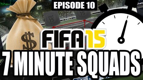 Fifa 15 Ultimate Team 7 Minute Squads Ep10 Concept Squads Youtube