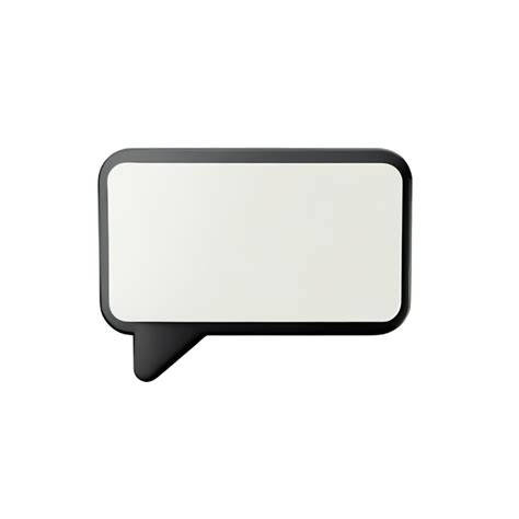 Speech Bubble Message Ai Generative 28885250 Png