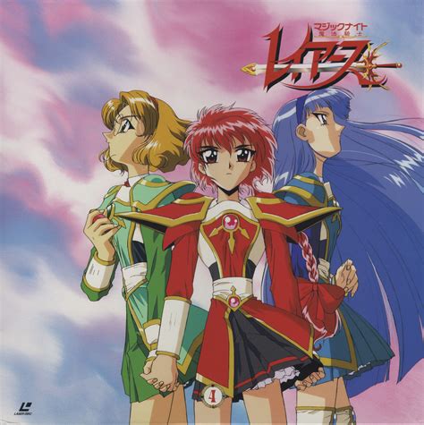 Magic Knight Rayearth Hououji Fuu Ryuuzaki Umi Shidou Hikaru Disc Cover Yande Re