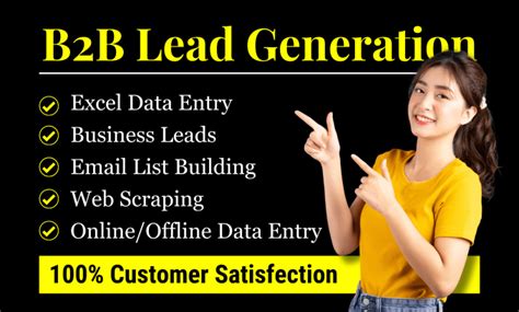 Provide B2b Lead Generation Excel Data Entry By Abishii Fiverr