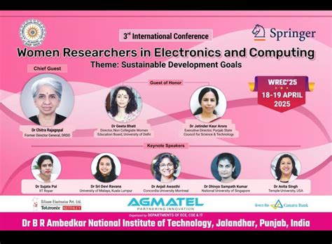 Wrec2025 Womeninengineering Keynotespeaker Nitjalandhar