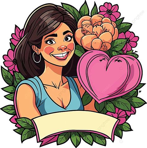 Amazing And Cuteness Mother Day Art Vector Flower Pattern Banner Vector