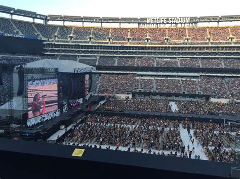 Metlife Stadium Concert Seat Viewer Elcho Table