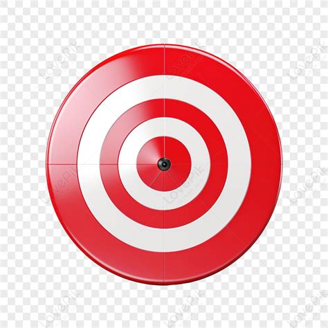 고립 된 다트와 3d 렌더링 빨간색 대상정도성공하다 Png 일러스트 무료 다운로드 Lovepik