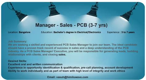 Himil Uwave Researchco Pvt Ltd On Linkedin We Are Hiring