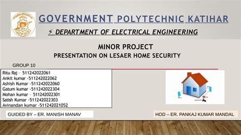 Minor Project Of My Diploma In Computer Engineering Ppt