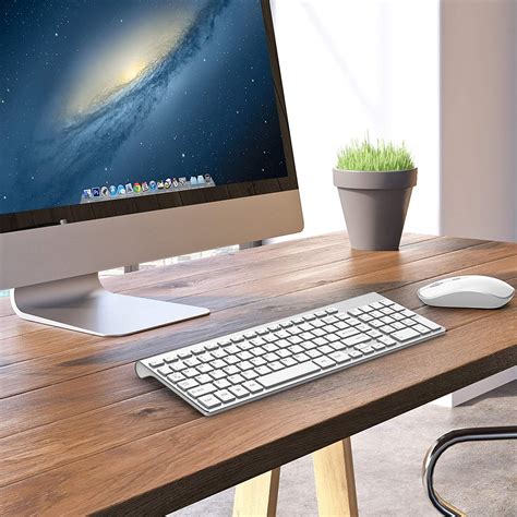 J Joyaccess Beyaz Ergonomik Wireless Klavye Ve Mouse 11279