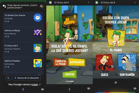 Cómo jugar con El Chavo del usando el Asistente de Google Infobae