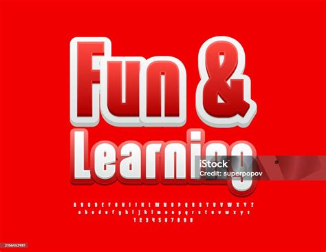벡터 밝은 전단지 재미 학습 현대 알파벳 문자와 숫자 세트 개발에 대한 스톡 벡터 아트 및 기타 이미지 개발 공휴일 과학 Istock