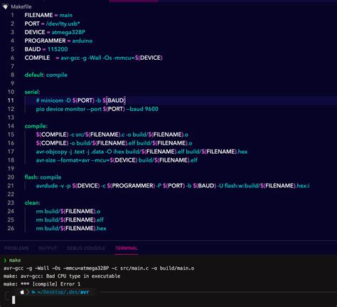 Can Someone Tell Me Why I Cant Compile My Files Internally But When I Use Terminal I Can R