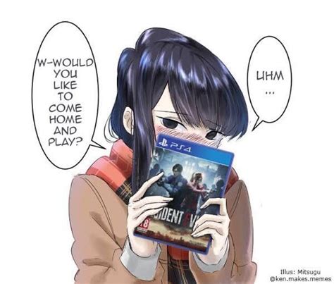 She Walks Up To You With This What Do You Do R Komi San