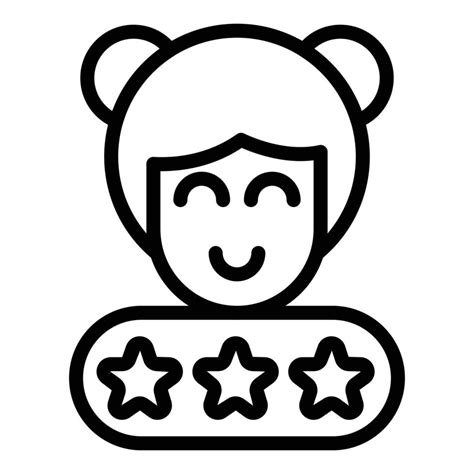 Girl Quiz Icon Outline Vector Ask Test 14938954 Vector Art At Vecteezy