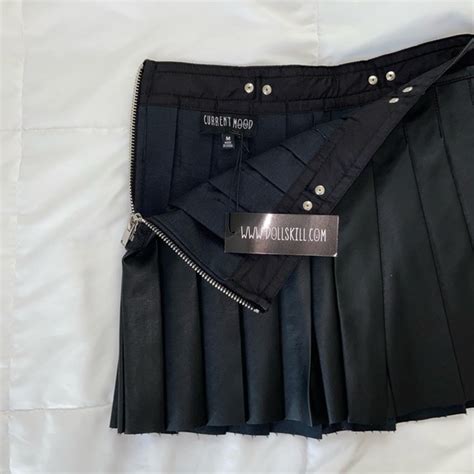 Dolls Kill Skirts Dolls Kill Spade Pleated Micro Mini Skirt Poshmark
