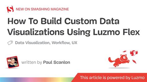 How To Build Custom Data Visualizations Using Luzmo Flex Sirrona