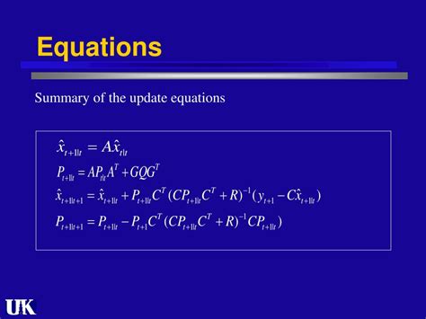 Ppt Kalman Filtering And Smoothing Powerpoint Presentation Free Download Id332186