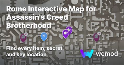 Assassins Creed Brotherhood向けromeマップ Wand