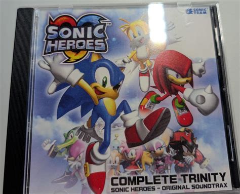 Complete Trinity Sonic Heroes Original Soundtrack Reproduction Etsy