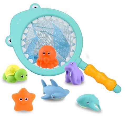 Jouet De Bain Bébé Aqsacokiya Jouets De Piscine Animaux Flottants