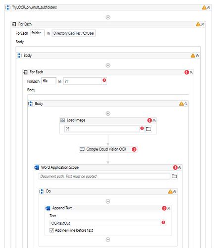 For Each File In Each Subfolder Studio Uipath Community Forum