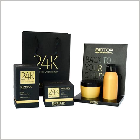 Black Product Boxes For Hair Mask Packaging Custom Packaging