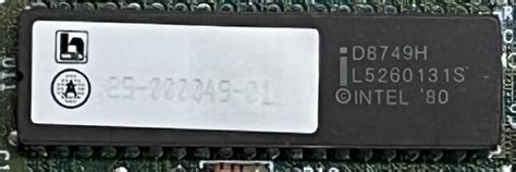 Intel 8048 Microcontroller