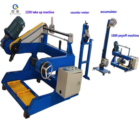 China Manufacturer Qipang TC Spool Winding Machine Large Wire Cable Rewinding Take Up Pay Off
