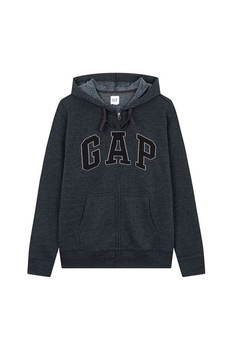 Gap Adults갭 남성 헤리티지 로고 후드 집업 Sivillage 에스아이빌리지