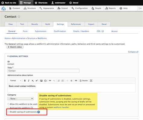 8 how do you store webform submits to a different database drupal