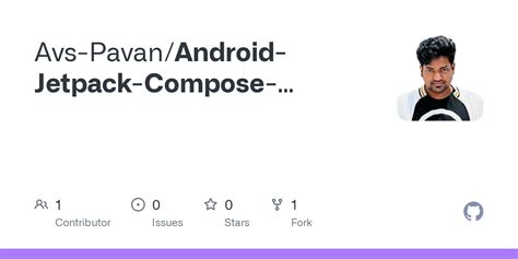 GitHub Avs Pavan Android Jetpack Compose MVVM Demo