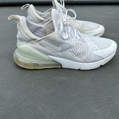 White Nike Air Max 270 Worn But In Really Good Depop