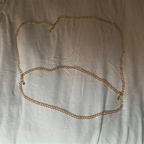 Hug And Kiss Sexy Belly Chain Long All Around Love Sexy Body Chain Belly