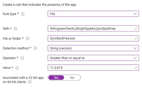 Choosing Detection Rules For Win32 Apps In Intune