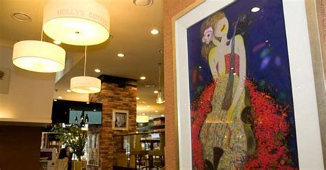 갤러리로 변신한 커피전문점 여류화가 최영란 작가 전시회 개최