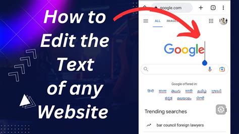 how to edit any text on any website directly inspect element hack