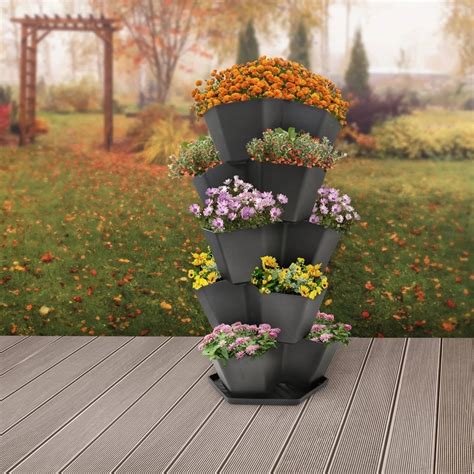 5 Tier Stackable Planter By Multy