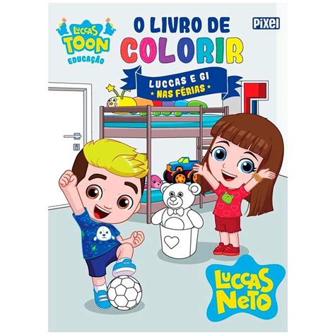 Livro Do Luccas Neto Colorir Casas Bahia