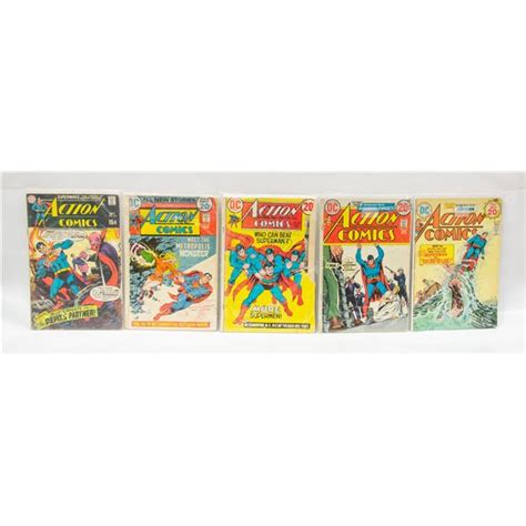 Dc Superman Action Comics 378 439 Comic Lot