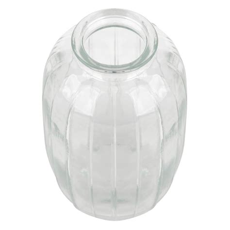 Clear Glass Bud Vase 5