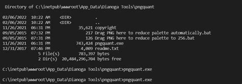 Pngquant Doesn T Work Inside Windows Docker Containers Issue Kornelski Pngquant GitHub