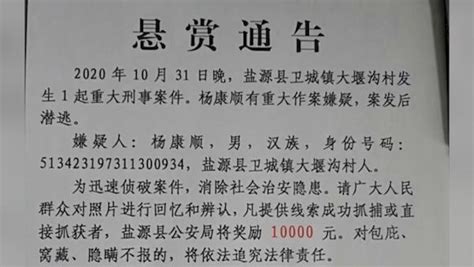 四川凉山盐源县发生一起重大刑事案件，警方悬赏一万元凤凰网视频凤凰网