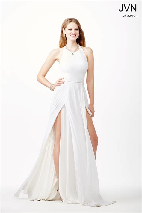 French Novelty Jvn Prom Jvn24953 Halter Gown