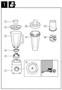 PHILIPS HR3571 Blender User Manual