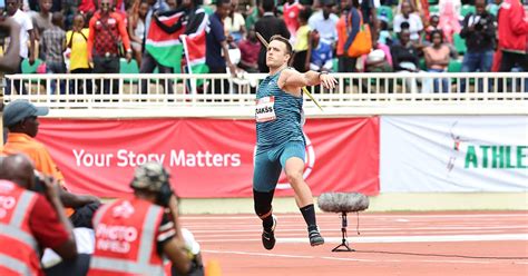 Latvian Cakss Wins Men S Javelin On Debut At Kip Keino Classic Absa