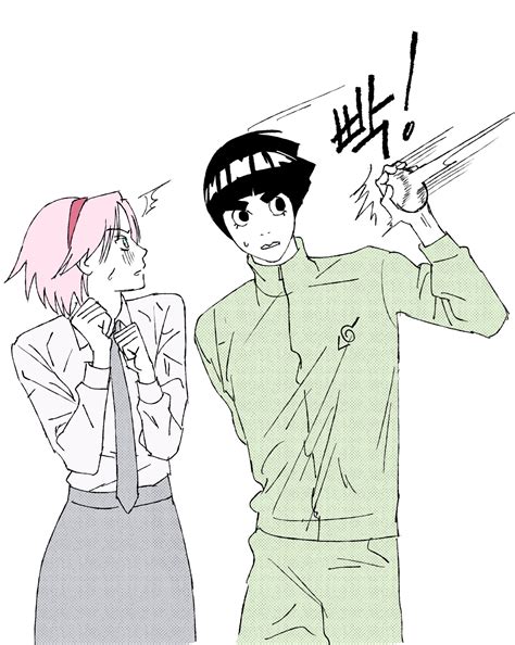 Kirayee9 Haruno Sakura Rock Lee Naruto Classic Naruto Series