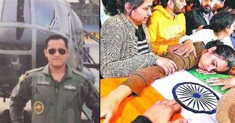 Iaf Pilot Killed In Budgam Crash Cremated With Military Honours