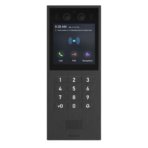 Akuvox Vandal Resistant SIP X912K Video Doorman Numeric Keypad Facial Recognition Bluetooth